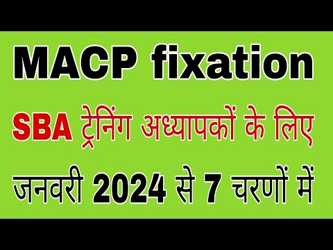 Teacher traning and MACP fixation order - YouTube