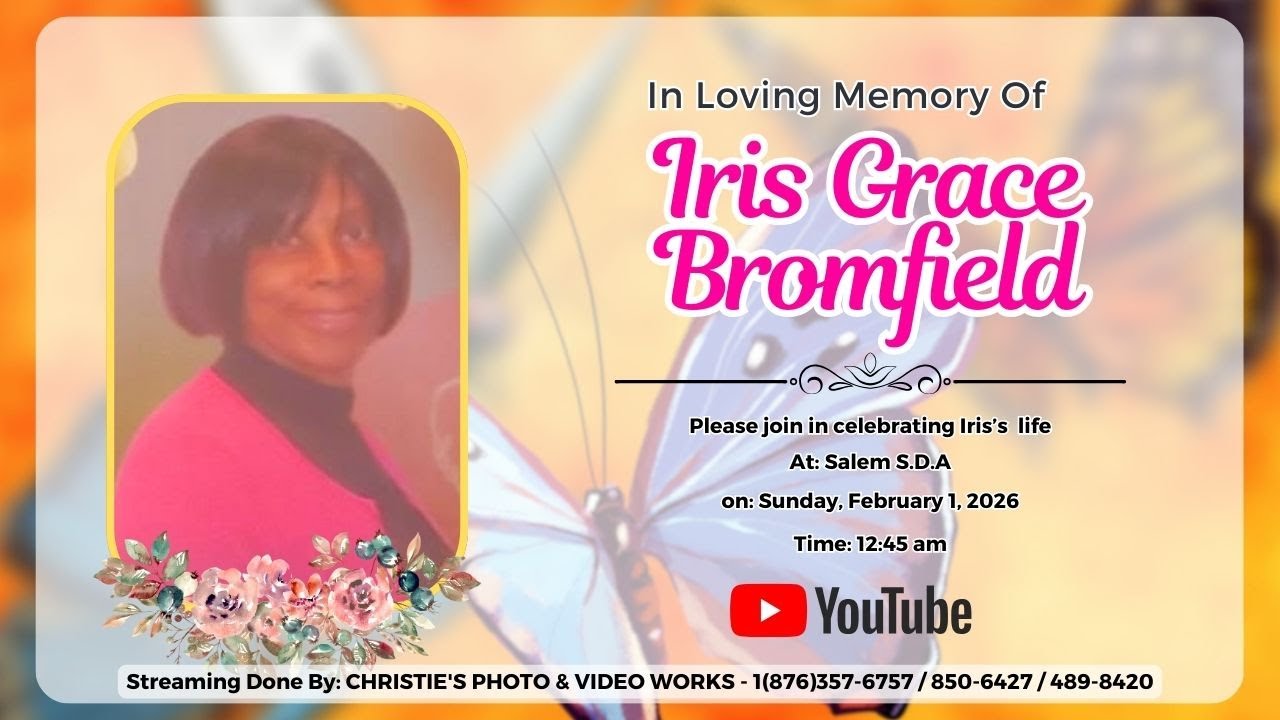 Iris Grace Bromfield Thanksgiving Service. - YouTube