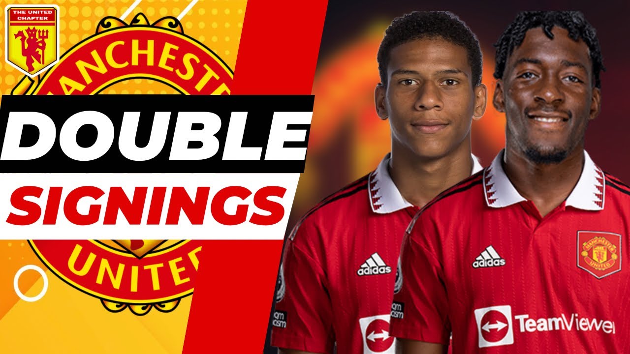 CONFIRMED DOUBLE SIGNINGS | MANCHESTER UNITED SIGNING AXEL DISASI ...