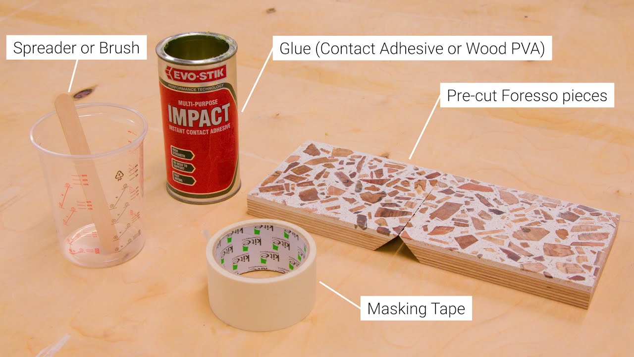 Guide to Gluing & Mitre Joins - YouTube