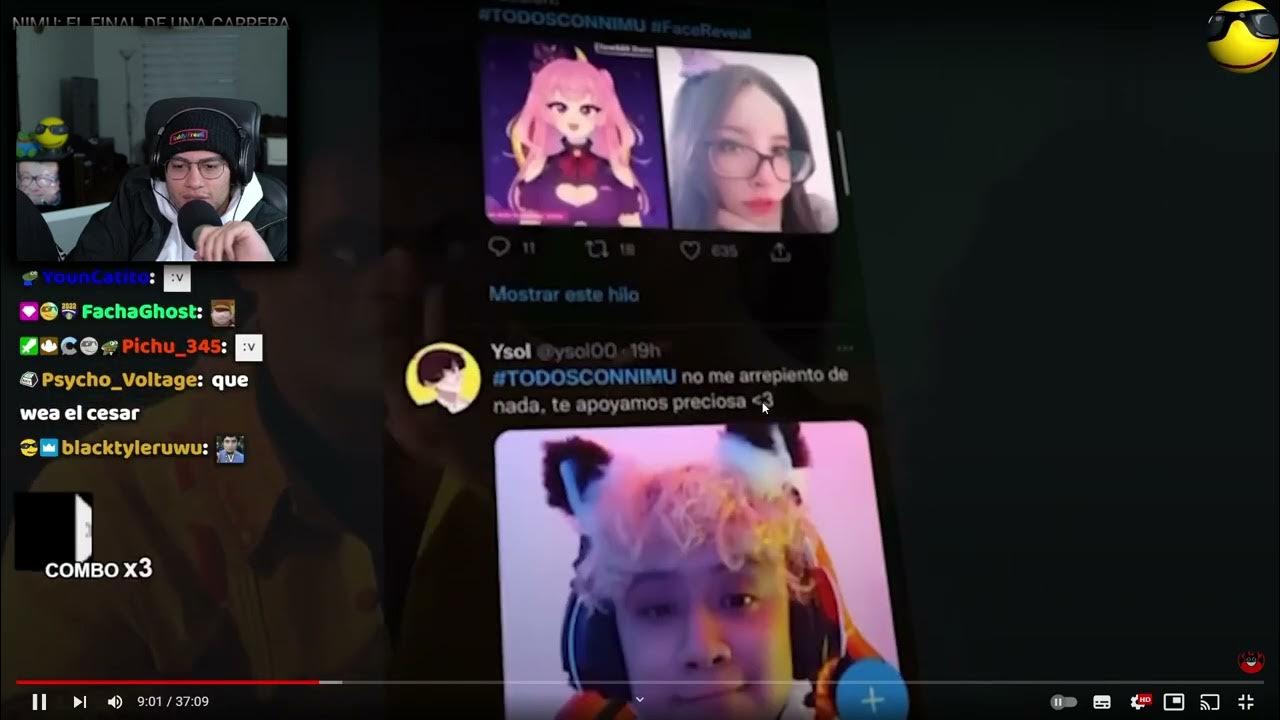 Aparece el CesarLive en la funa de Nimu XDDD - YouTube