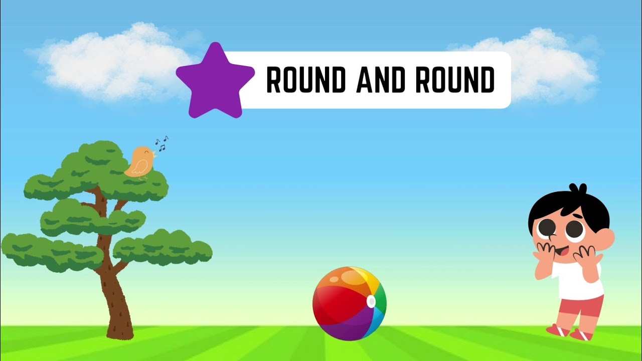 Round and round Bouncing up and bouncing down | Round and Round | Round ...