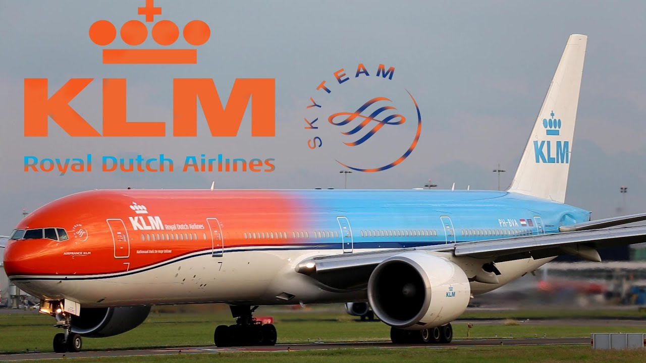 BEST LIVERY ON A B777!? BORANGE PRIDE, by KLM - YouTube