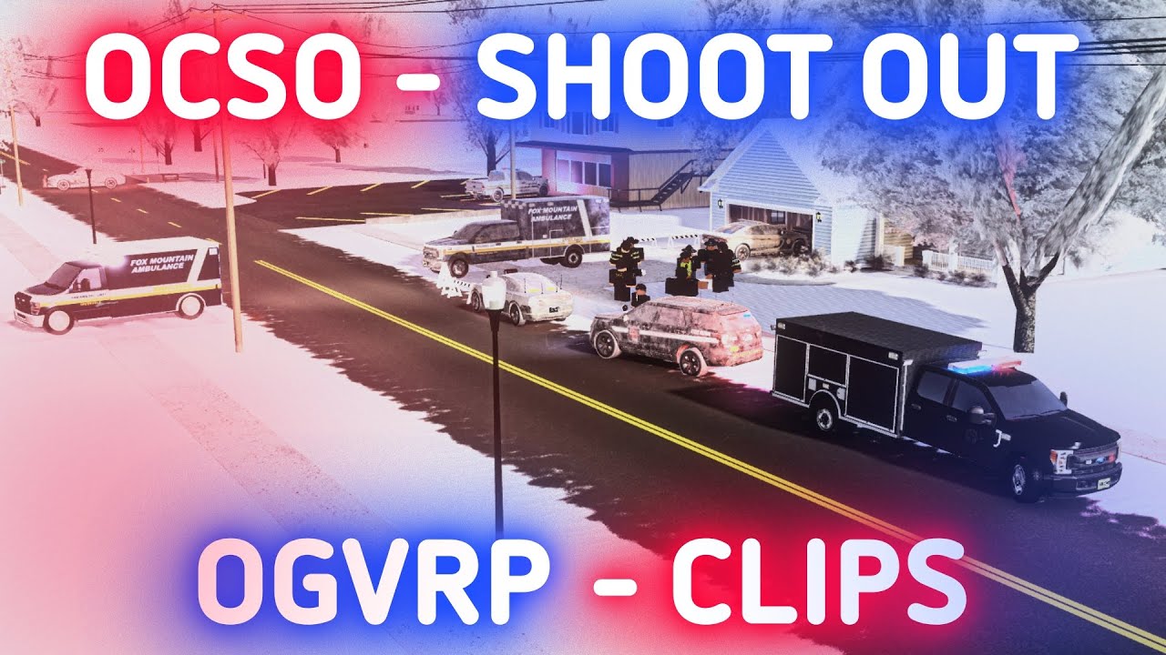 Shoot Out in OGVRP - OCSO Patrolling Stream - YouTube