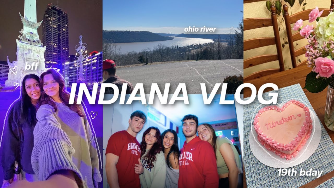 a weekend in Indiana VLOG *best trip ever* - YouTube