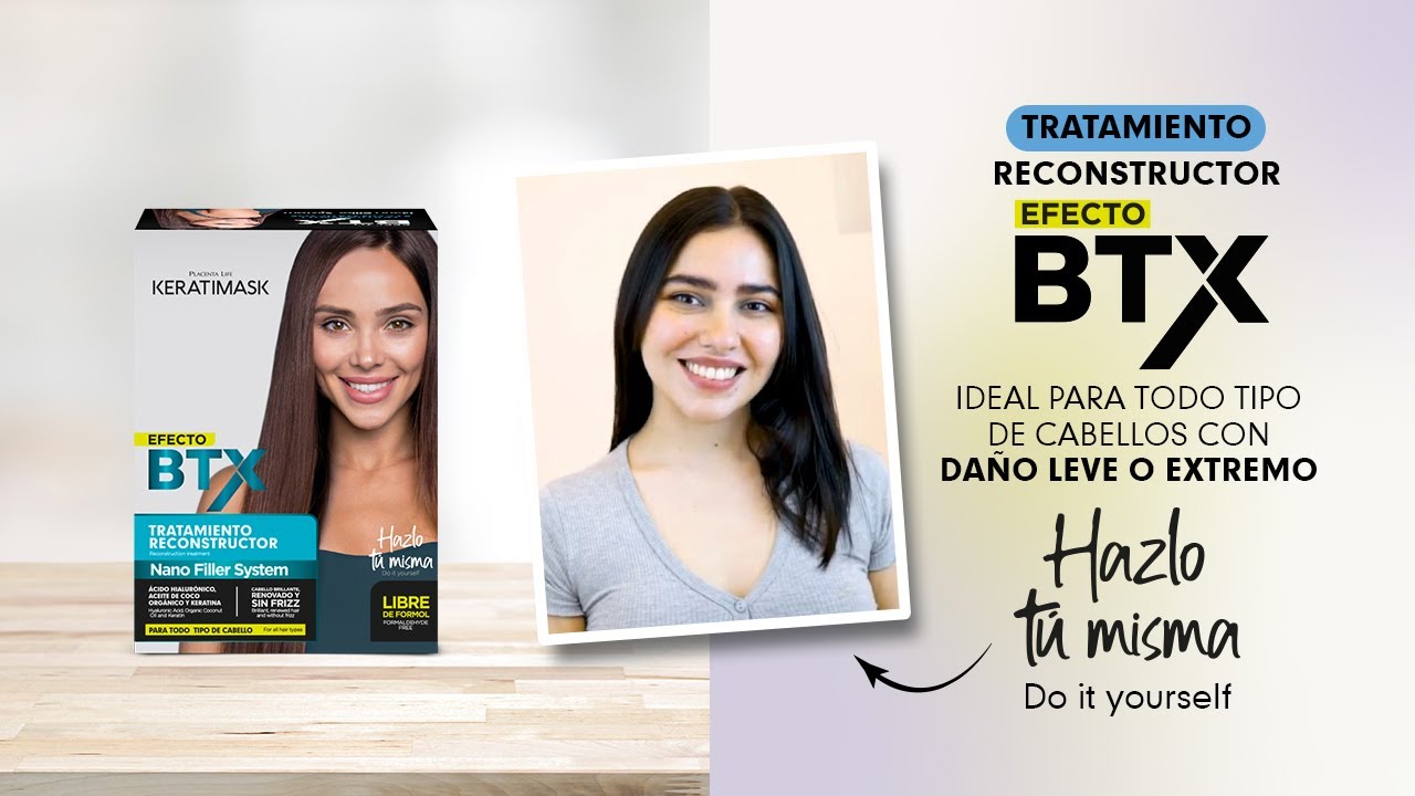 BOTOX TRATAMIENTO RECONSTRUCTOR - EFECTO BTX - YouTube
