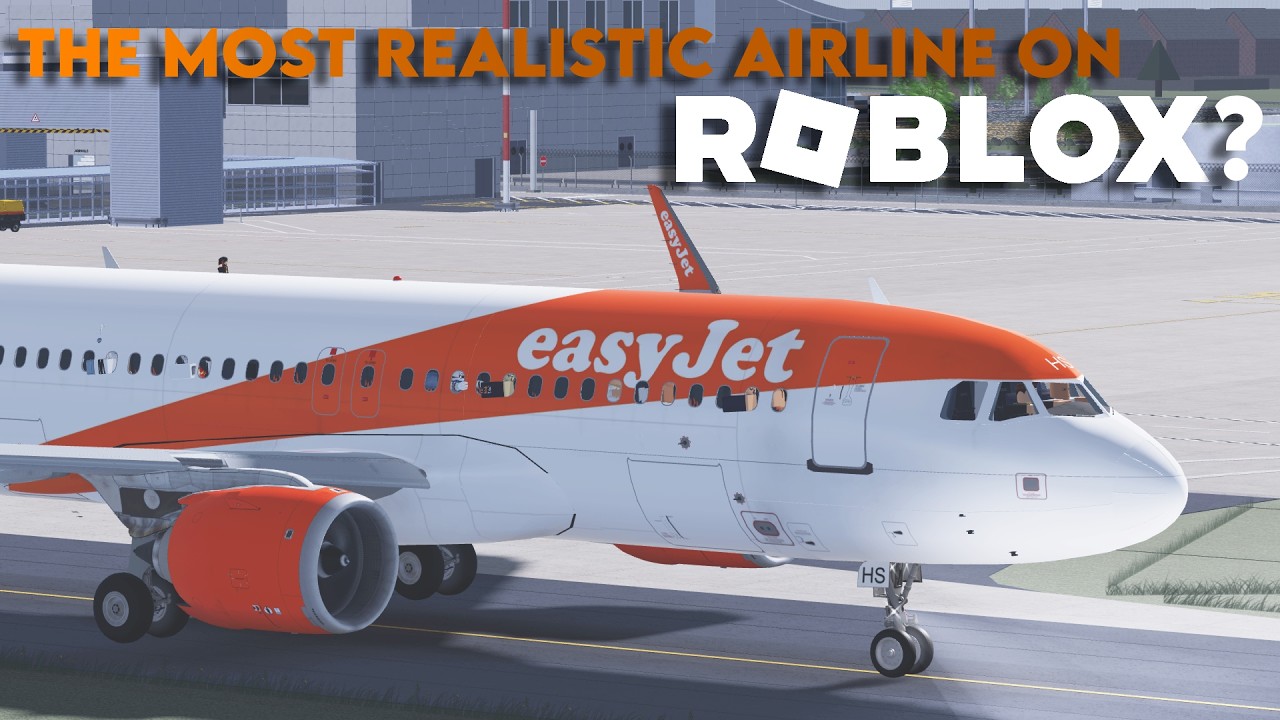 Exploring the BEST ROBLOX Airline?! | easyJet Roblox Airline Review ...
