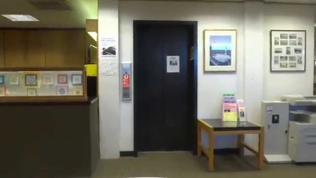 Nashua, NH: Stanley (Dover) Hydraulic Elevator @ Nashua Public Library ...