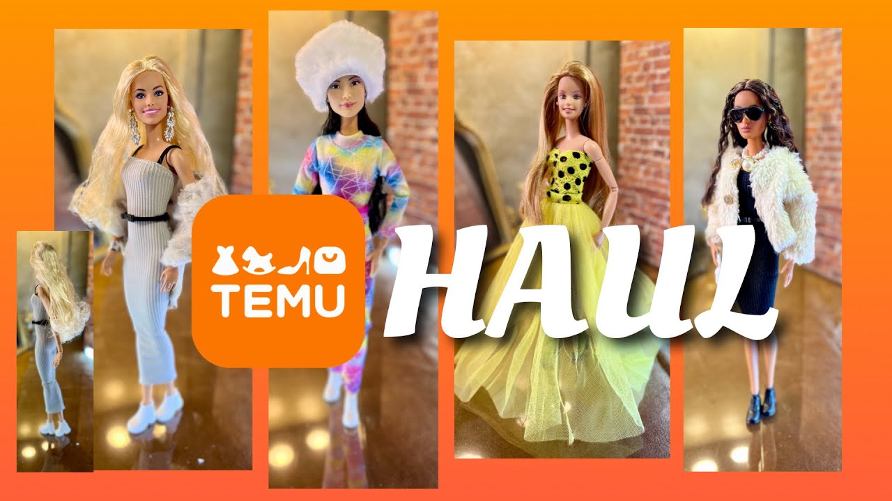 BARBIE CLOTHING HAUL FROM TEMU - YouTube