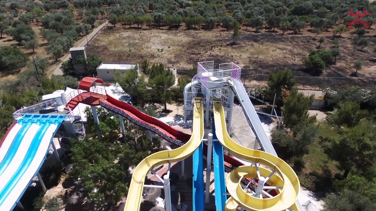 Acquapark di Bari - Parrot Bebop 2 - YouTube