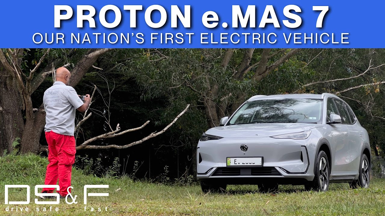Proton e.MAS 7 Electric Vehicle Test Drive Review - YouTube