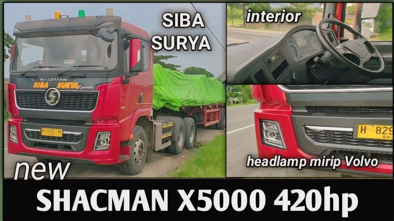Review !!! truk terbaru PT Siba Surya | shacman X5000 420hp - YouTube