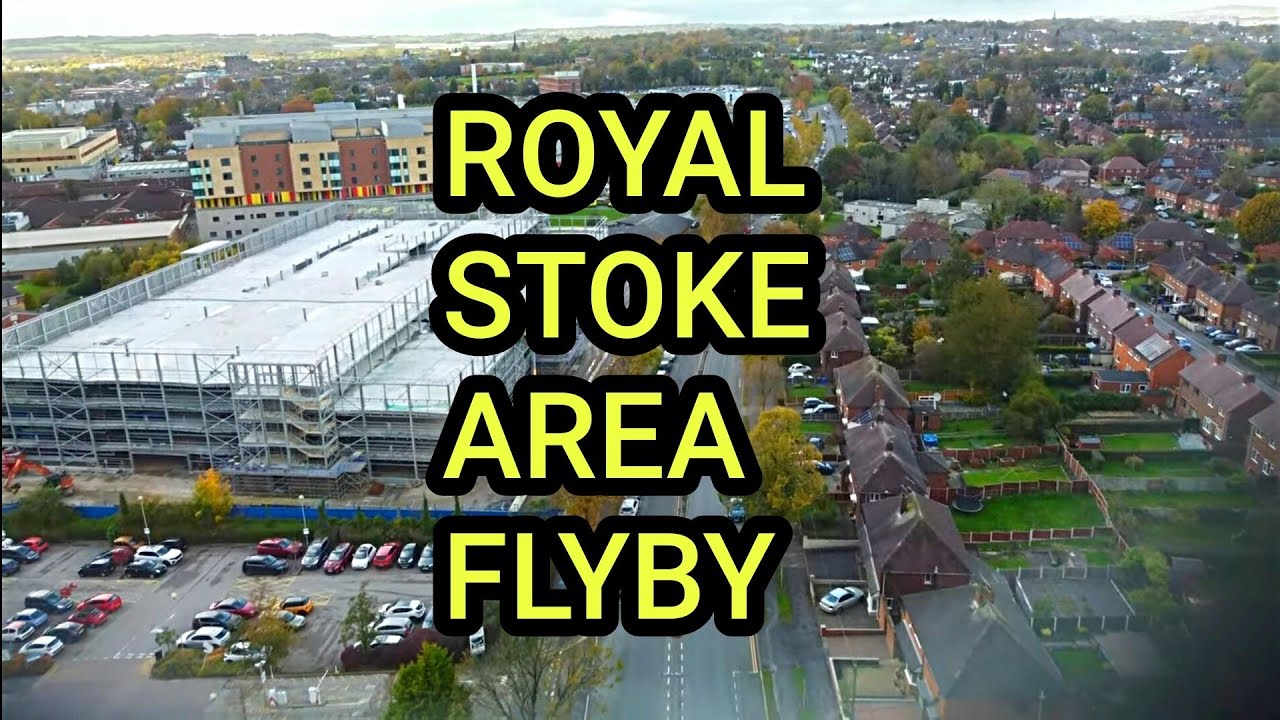 TRENT VALE ROYAL STOKE AREA FLYBY - YouTube