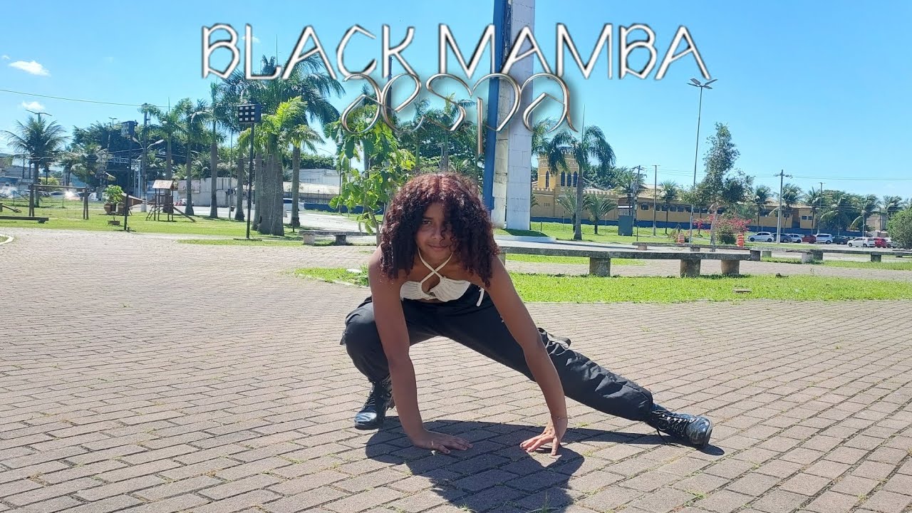 THUNDER KIM|| BLACK MAMBA - AESPA |BLIZZARD| - YouTube