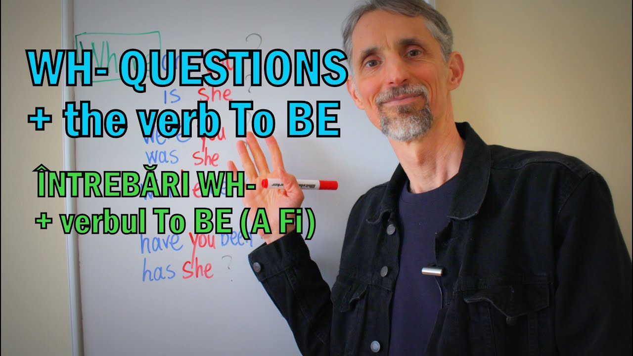 Sa invatam Engleza - QUESTIONS with WHERE + Verb To BE - Let's learn ...