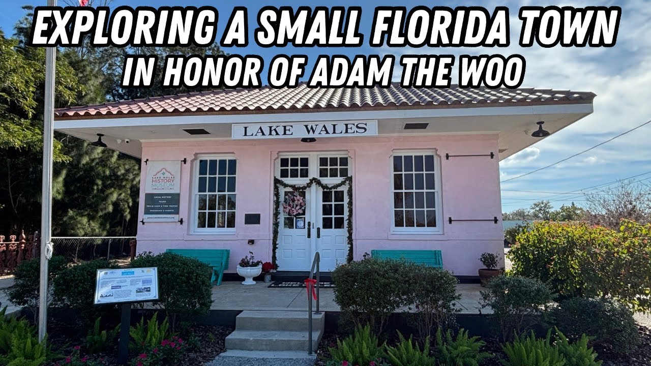 Honoring Adam the Woo and Exploring a Small Florida Town - YouTube