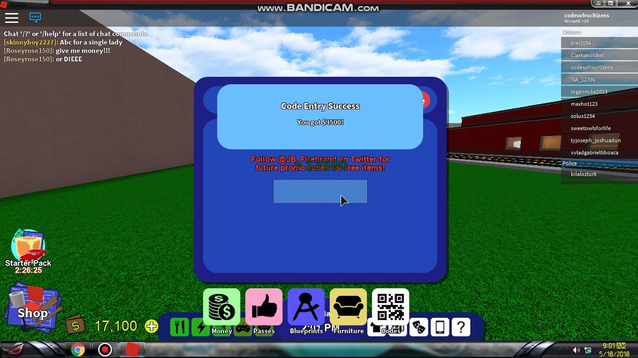 Codes of Ro citizens - YouTube
