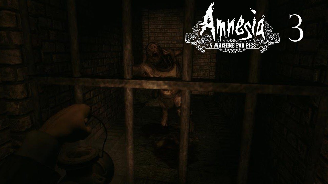Amnesia: A Machine For Pigs - Manly Let's Play Pt.3 - YouTube