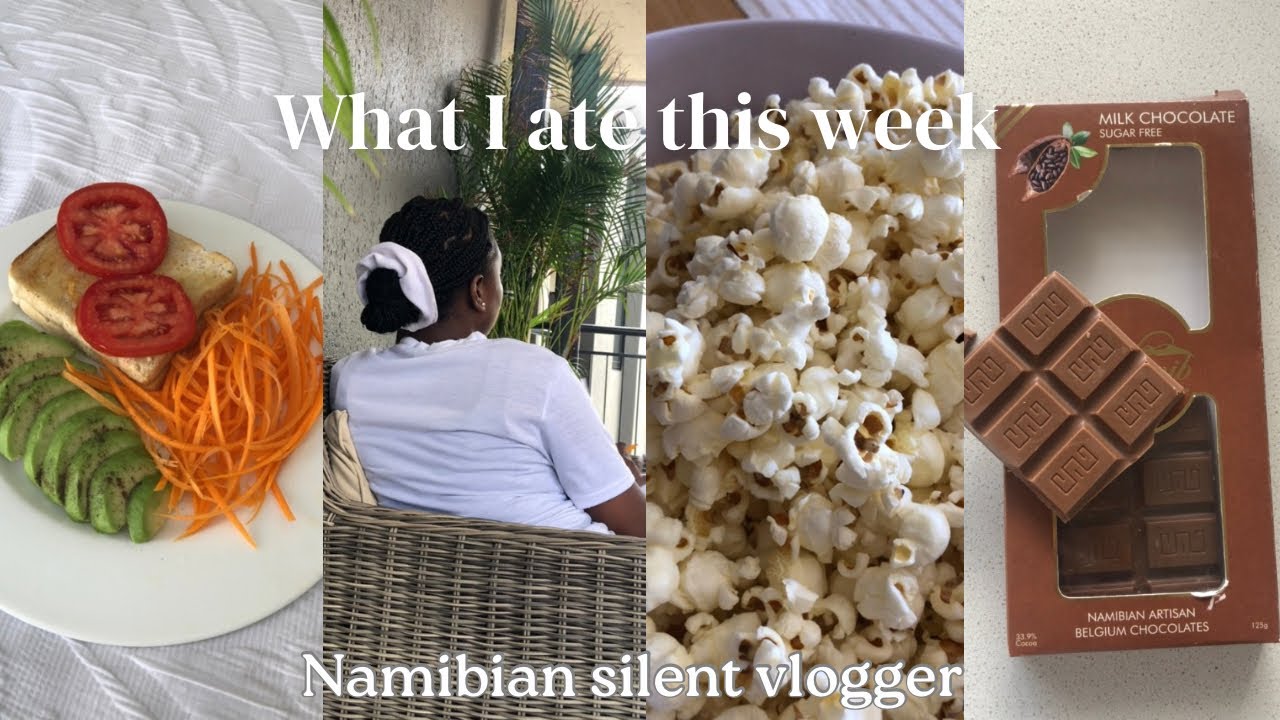 Vlog | 🥑 What I ate in a week 🍕 | Namibian silent vlogger | DIY and ...