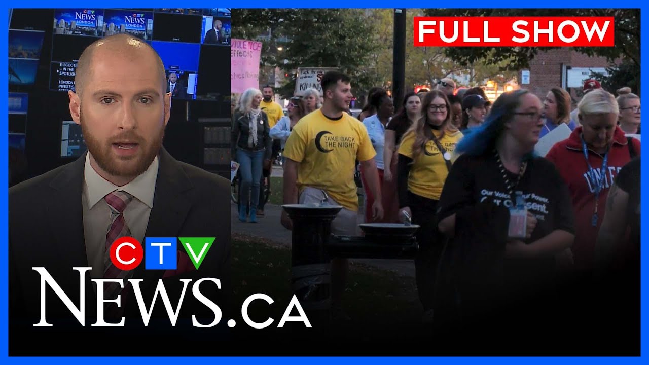 Hundreds march to ‘Take Back the Night’ in London | CTV News London at ...
