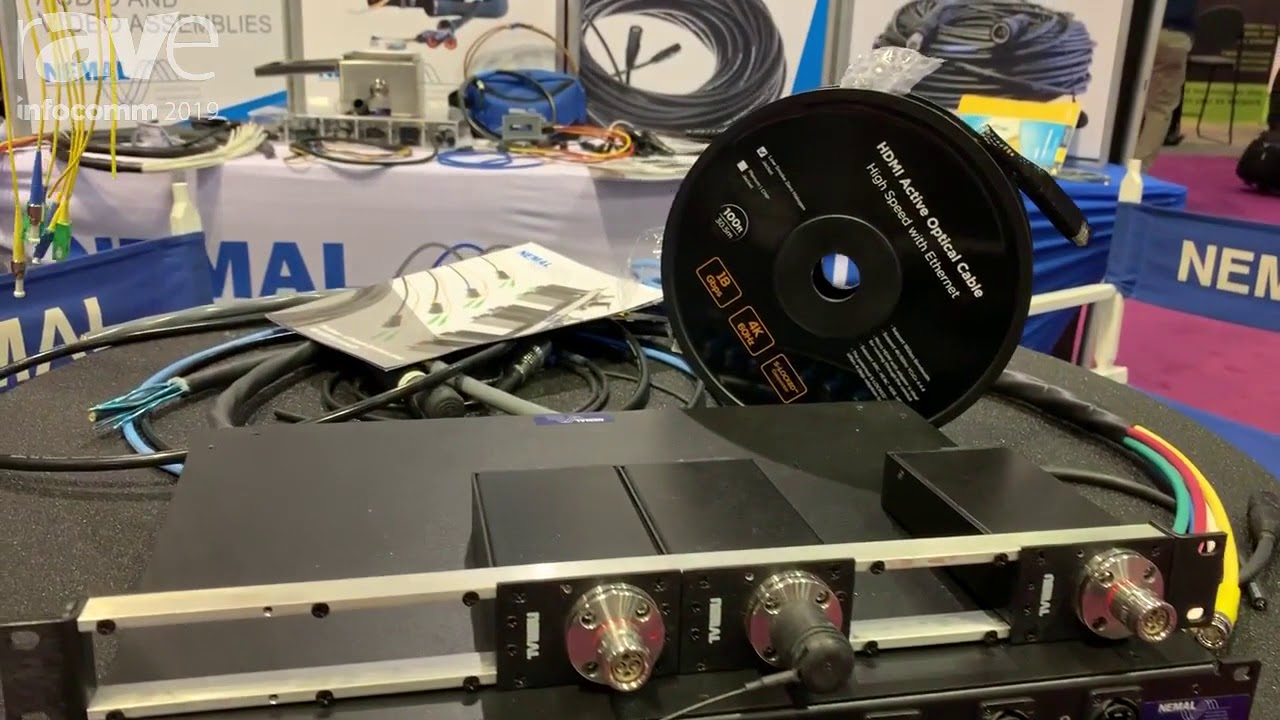 InfoComm 2019: Nemal Electronics Shows Off Its Stadium 4 Plenum Cable ...