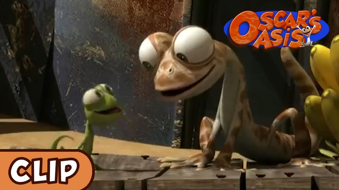 Oscar's Oasis - The Cutest Lizard | HQ | Funny Cartoons - YouTube