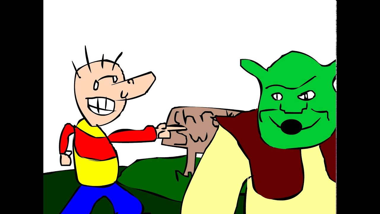 Shrek's Eye Laz0rz - YouTube