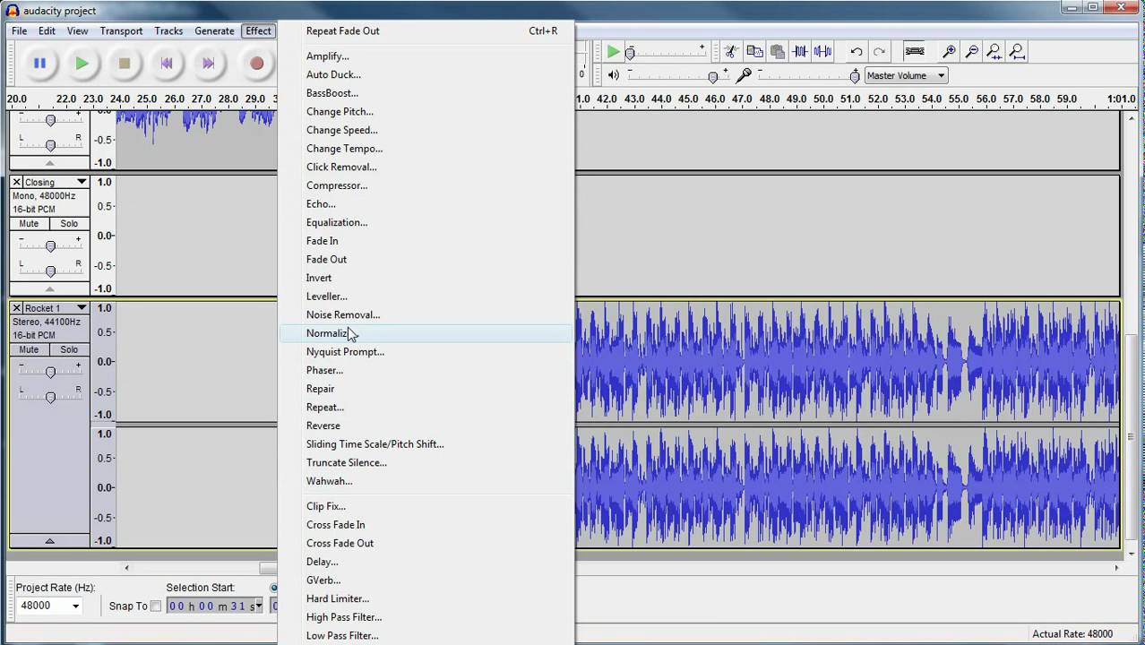 Audacity 1.3 Beta - Using Music for Closing - Part 8 - YouTube