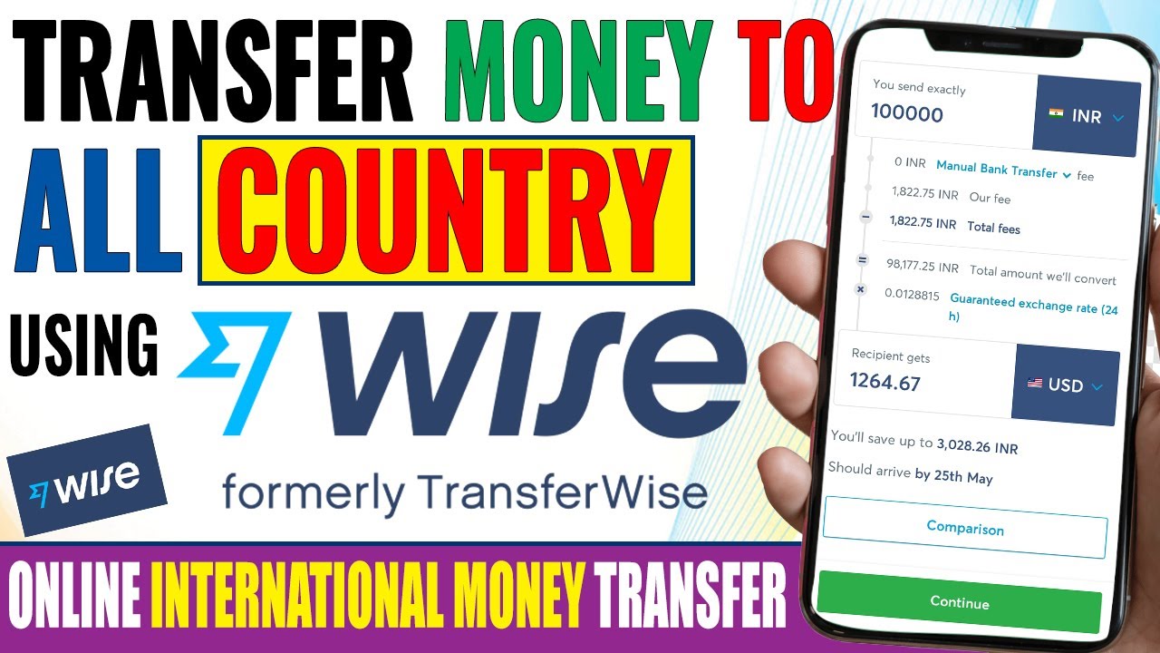 how to transfer money to other country using wise transfer | how to use ...