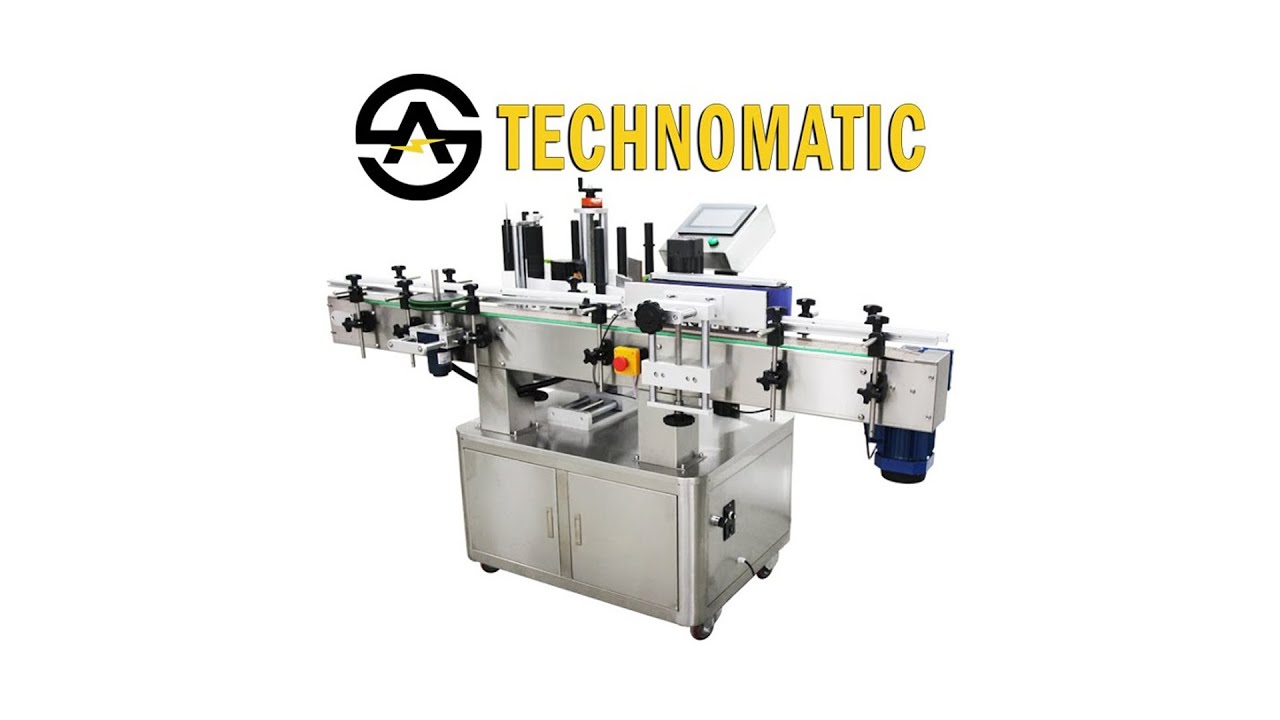 A-TECHNOMATIC | Αυτόματη Ετικετέζα για στρογγυλά μπουκάλια και βάζα PMA ...