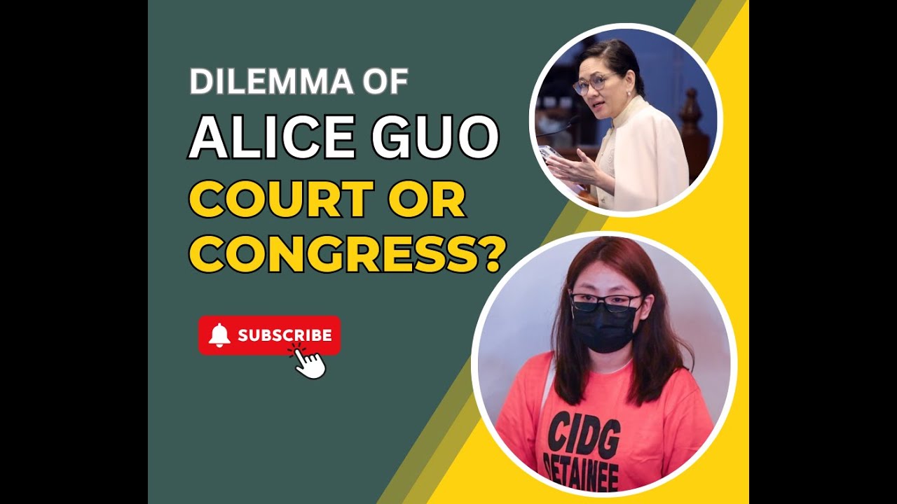 ALICE GUO EXPECTED TO ATTEND SENATE HEARING TODAY | OVERLAPPING POWERS ...