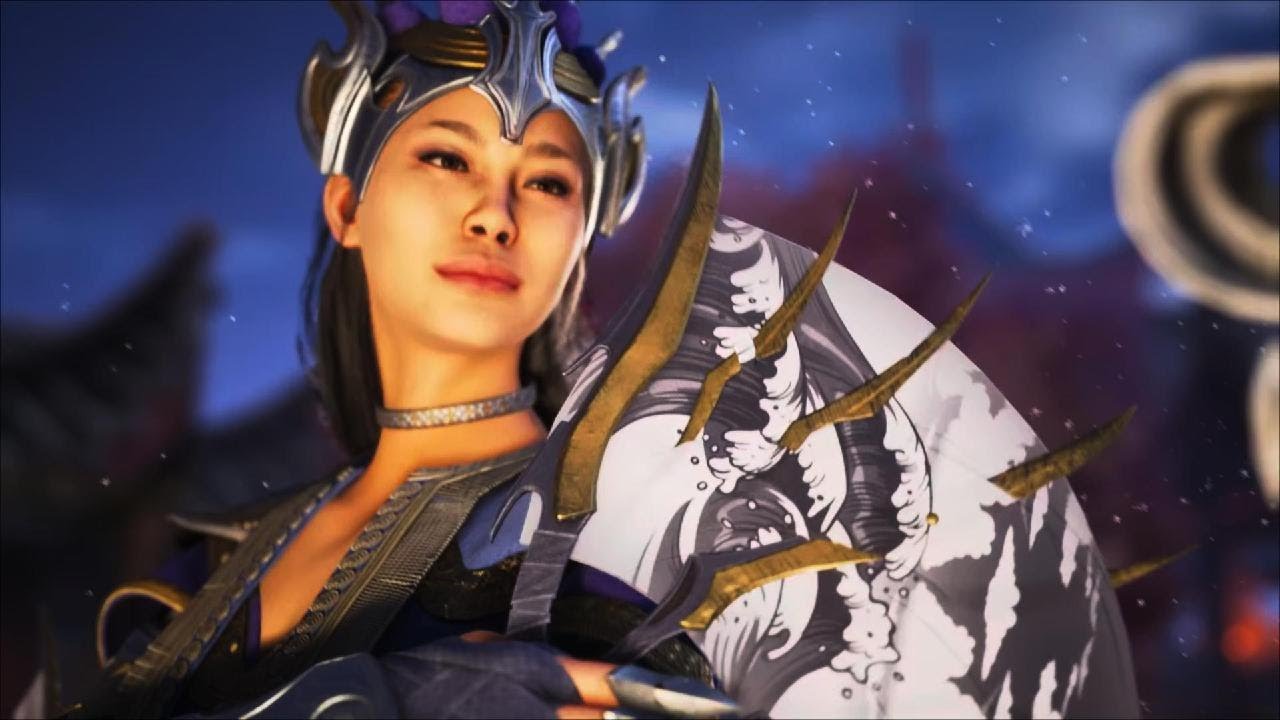 She is beautiful Maskless Kitana skin- Mortal Kombat 1 - YouTube