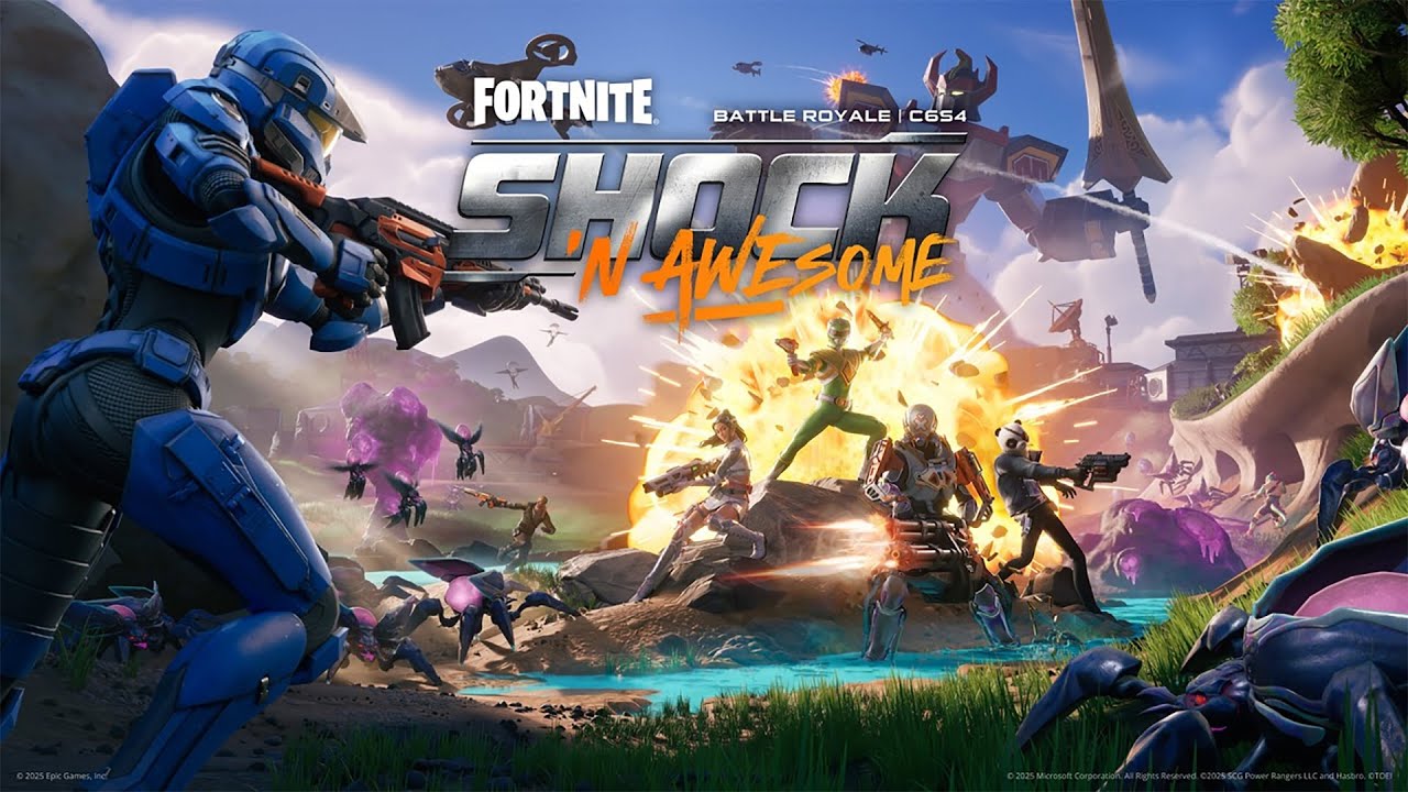Fortnite Chapter 6 Season 4 Shock N Awesome First Win Of Season - YouTube