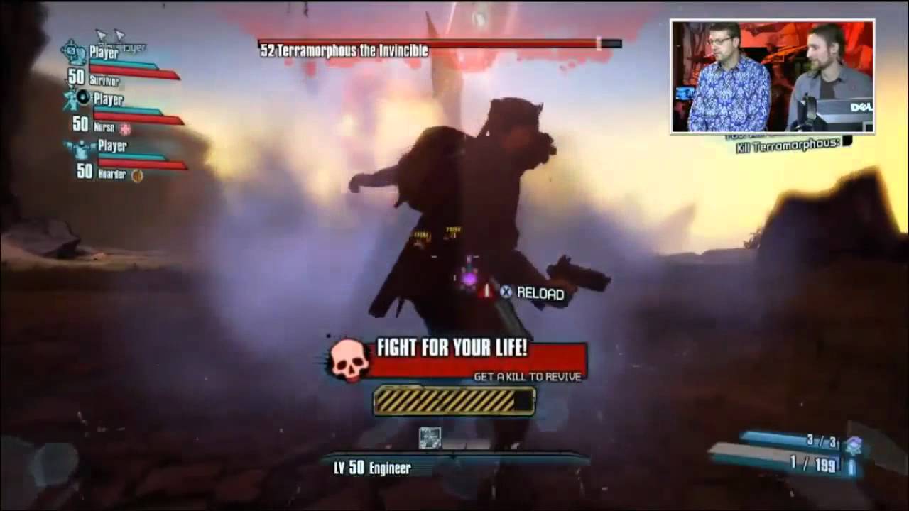 Borderlands 2 - Terramorphous Boss Fight (SPOILERS) - YouTube