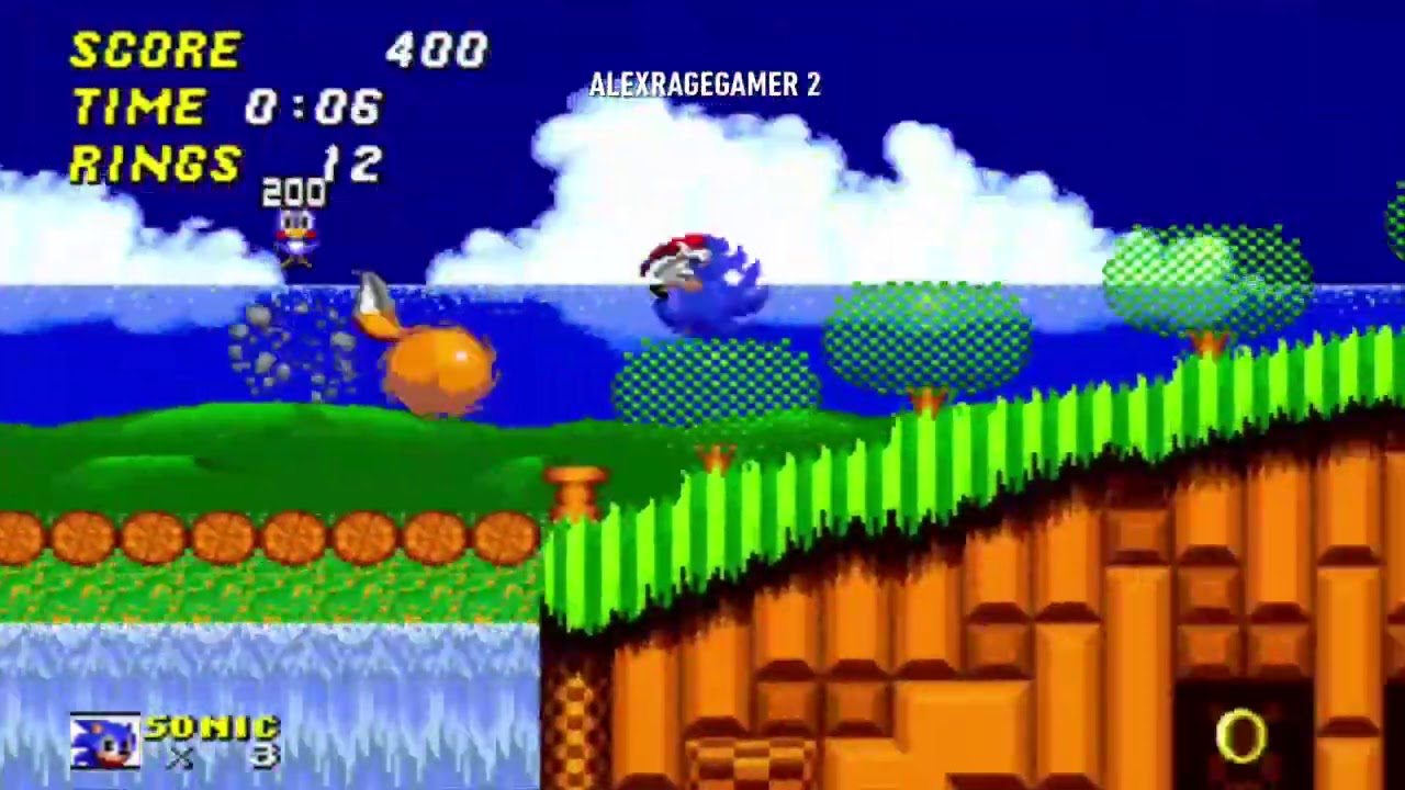 Sonic the hedgehog 2 getting super edgy with tails Xbox live - YouTube