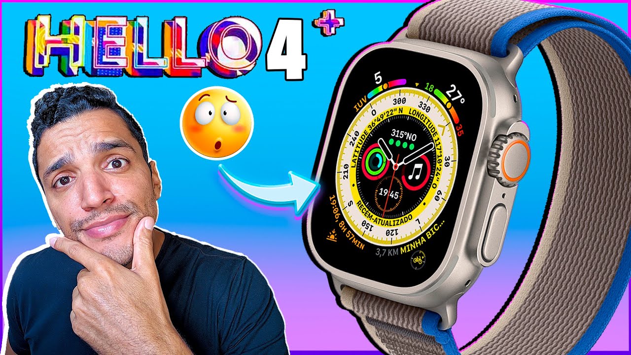 🔴 LANÇAMENTO: HELLO WATCH 4+ PLUS? NÃO COMPRE ANTES DE ASSISTIR ESSE ...