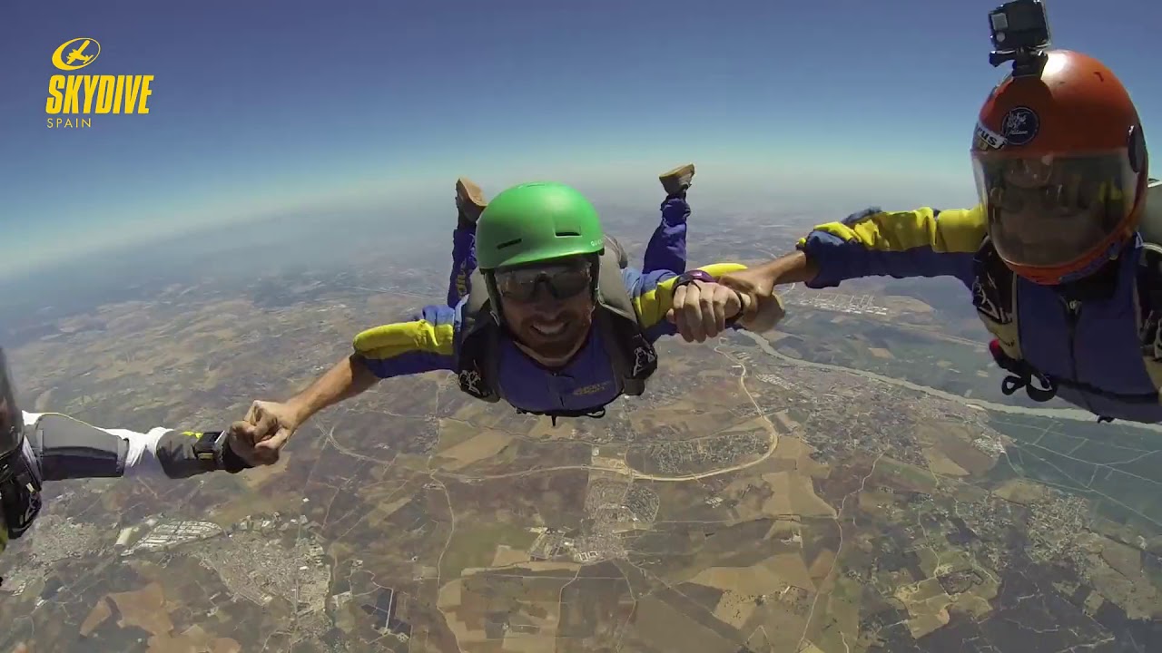 Skydiving in Spain! June 2017 at Skydive Spain - YouTube