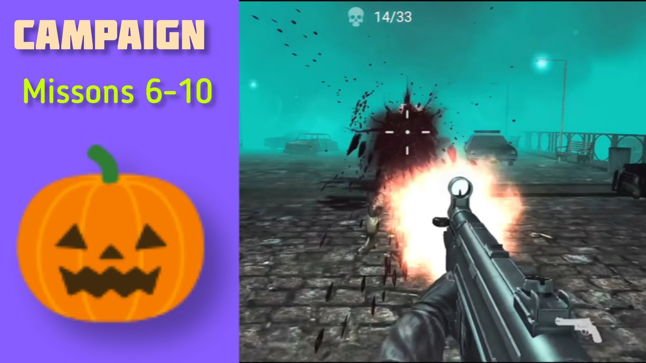 Zombeast : Zombie Shooter Gameplay Part 2 | Campaign mode Missions 6-10 ...
