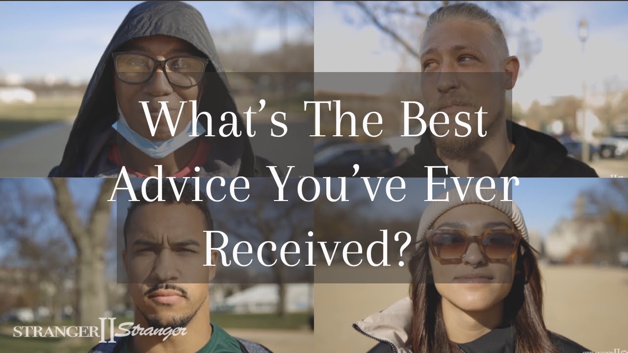 What's The Best Advice You've Ever Received ? | Taylor Made - YouTube