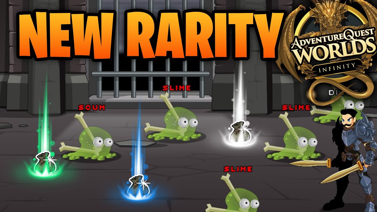 New Rarity System Added to AQW Infinity! - YouTube