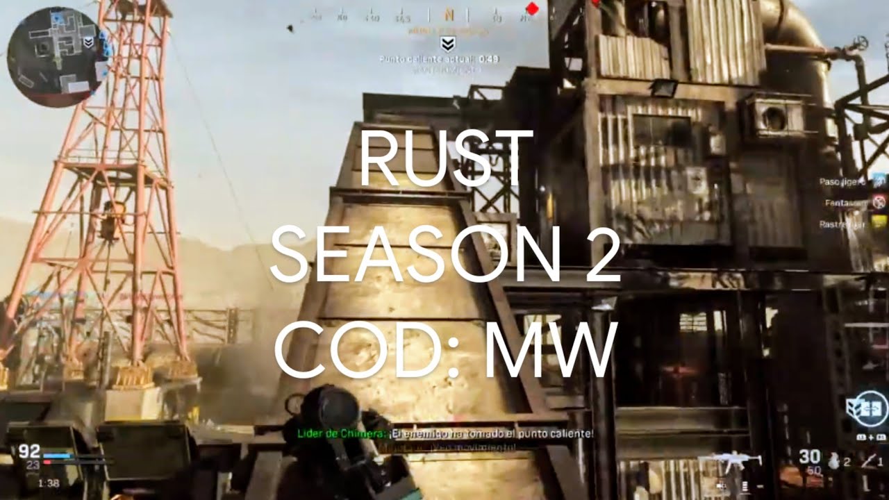MODERN WARFARE Rust Hardpoint Season 2 Multiplayer Gameplay - YouTube