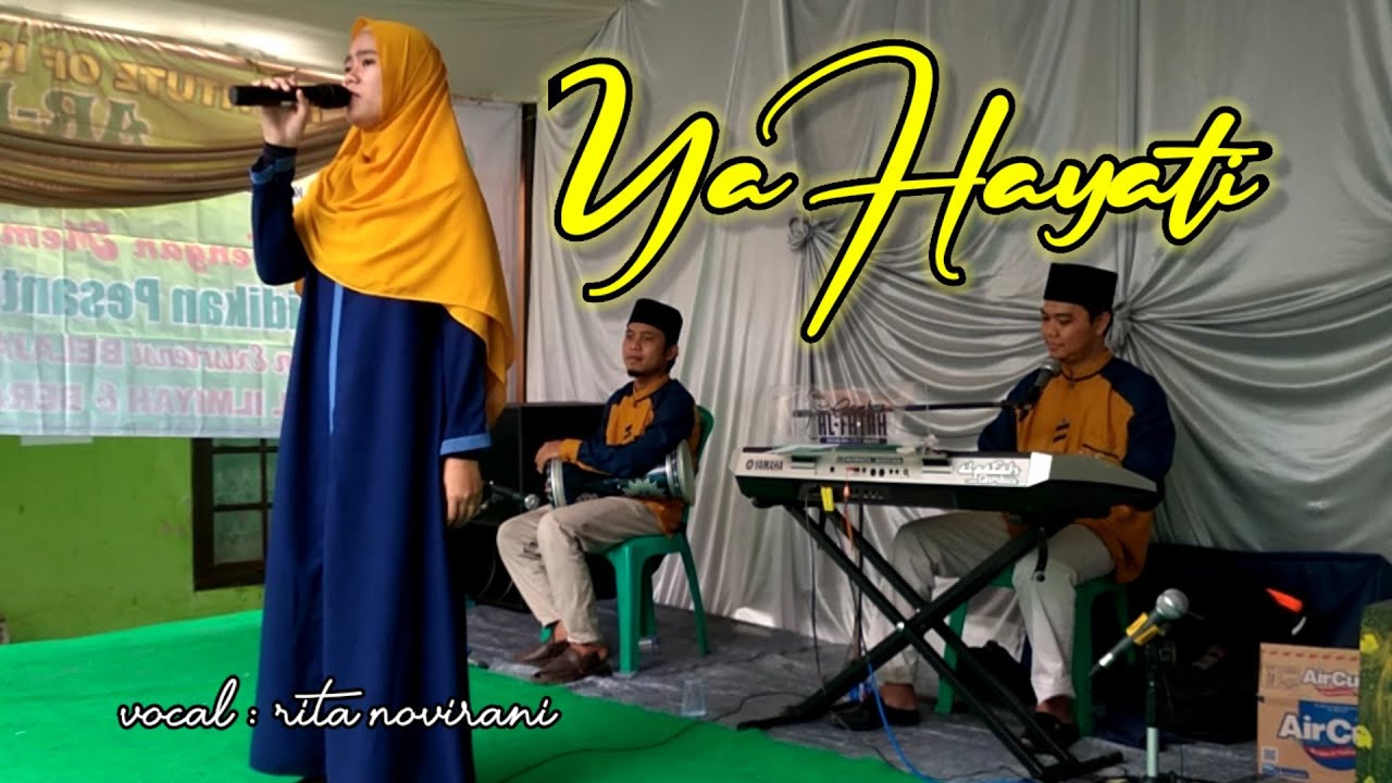 Ya Hayati Live ياحياتي - Cover by Rita novirani - @RIlfanChannel1012 ...