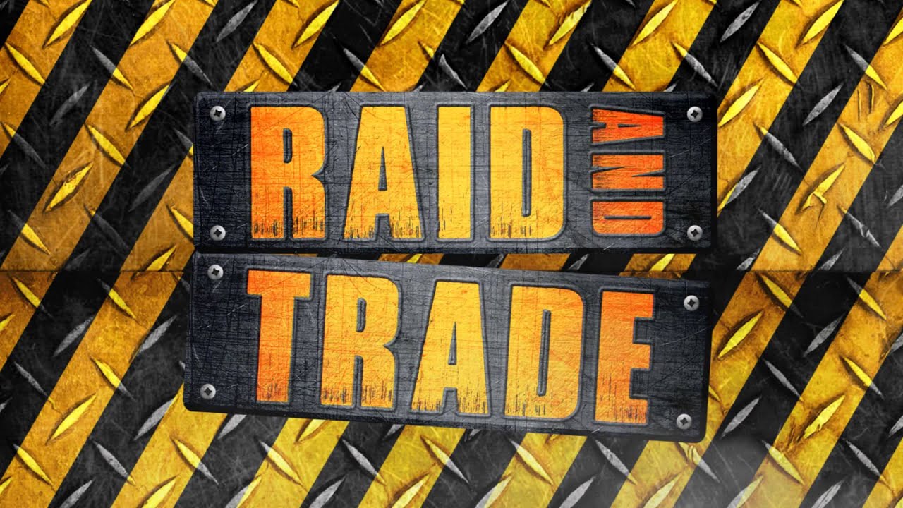 Raid and Trade logo animations 2 versions newer - YouTube