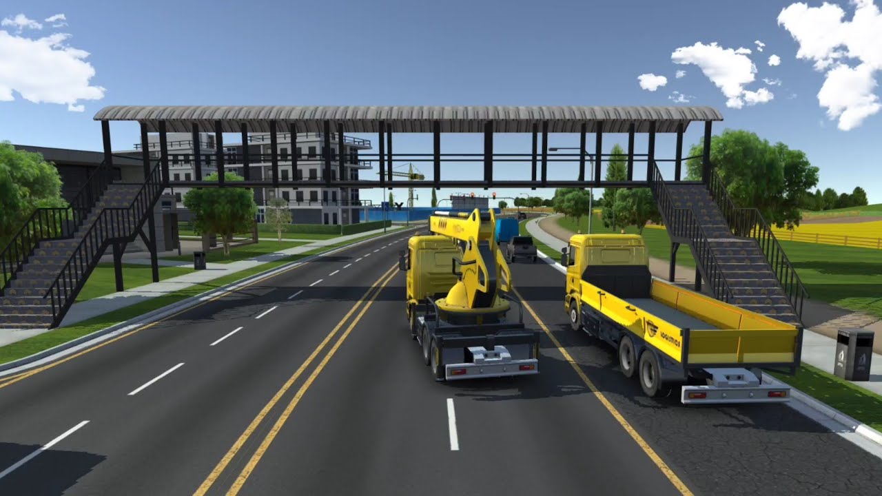 Drive Simulator 2 Nivel 34 Overhead Staiway Construction (Gameplay ...
