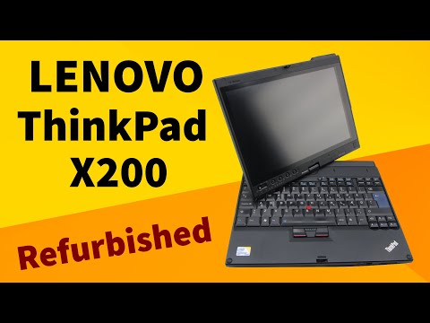 Lenovo ThinkPad X200 Tablet Preview A class Refurbished