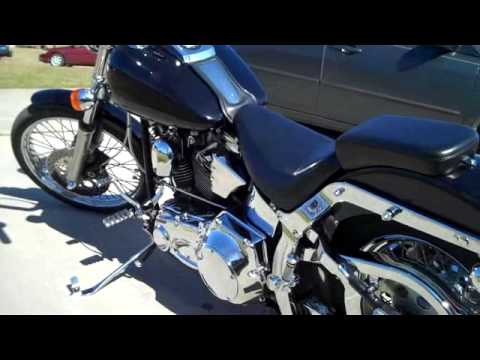 99 Harley FXSTC - YouTube
