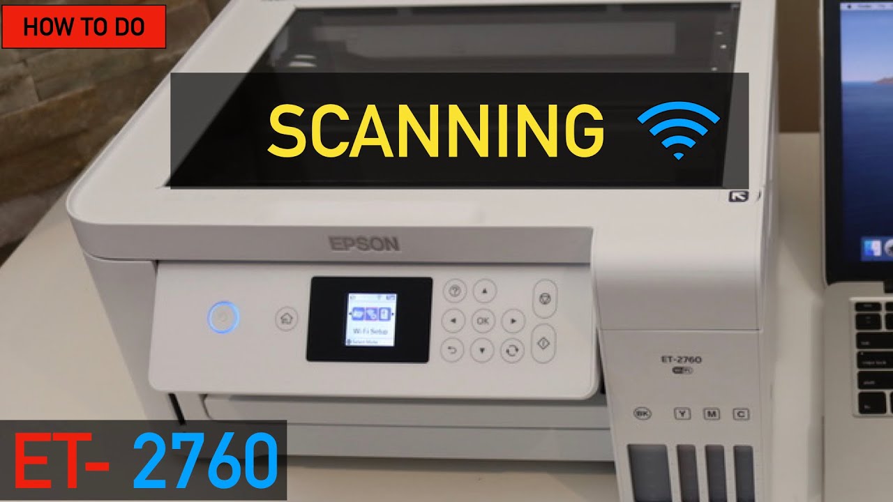Epson EvoTank ET-2760 SCANNING - YouTube