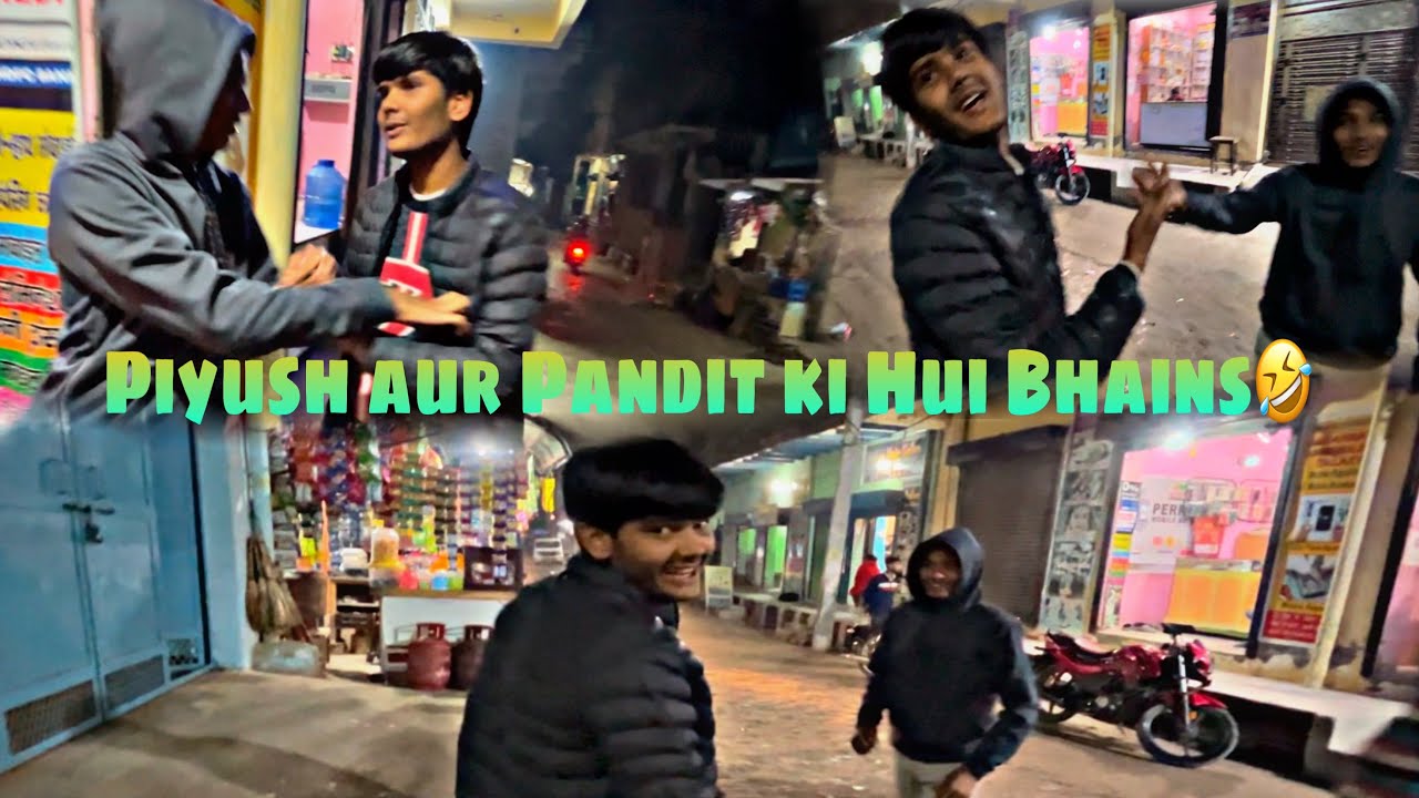 Piyush aur pandit ki hui bhains🤣 - YouTube
