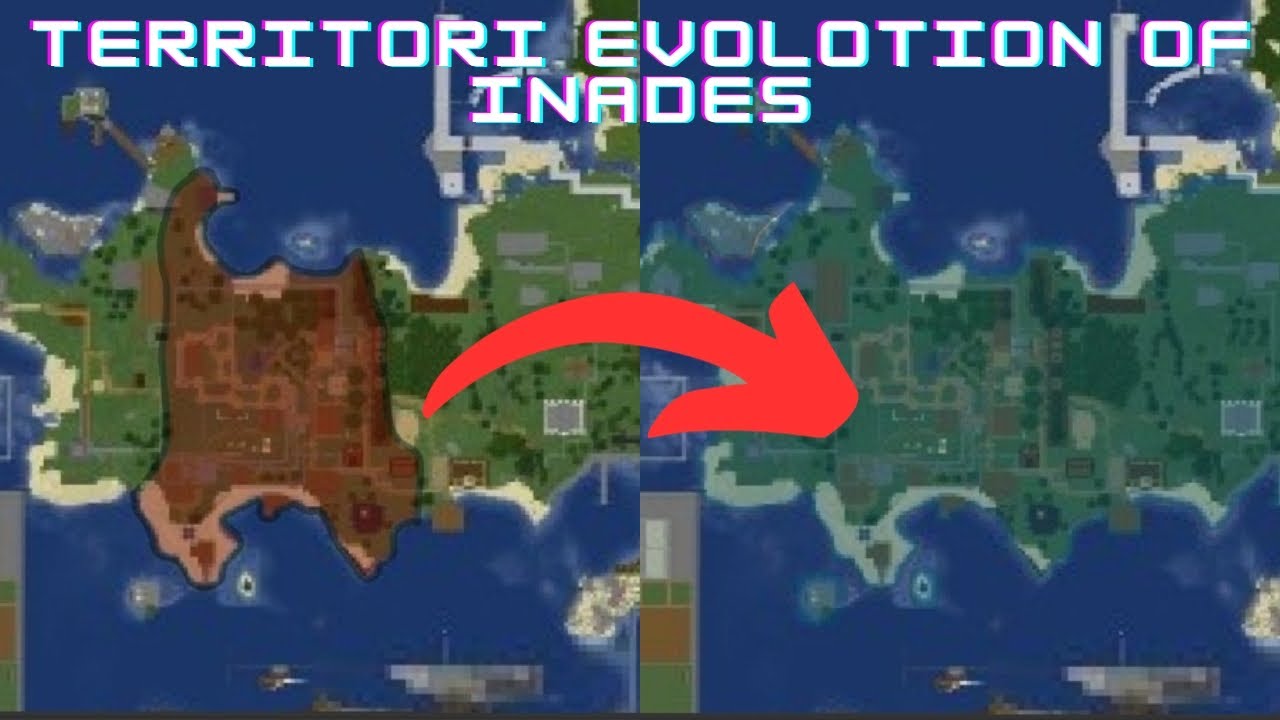 Inades territorial evolution (StoneWorks Minecraft) - YouTube