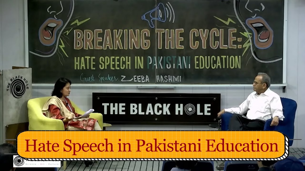 Breaking the Cycle: Hate Speech in Pakistani Education | Zeeba Hashmi ...